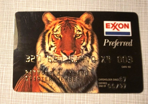 1997 Exxon Preferred Charter Member credit card | eBay