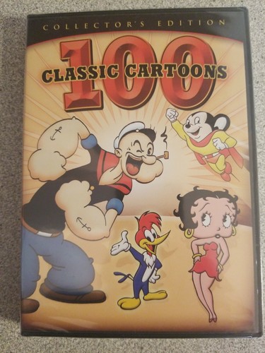 100 Classic Cartoons (Collector's Edition DVD) - New and Sealed | eBay