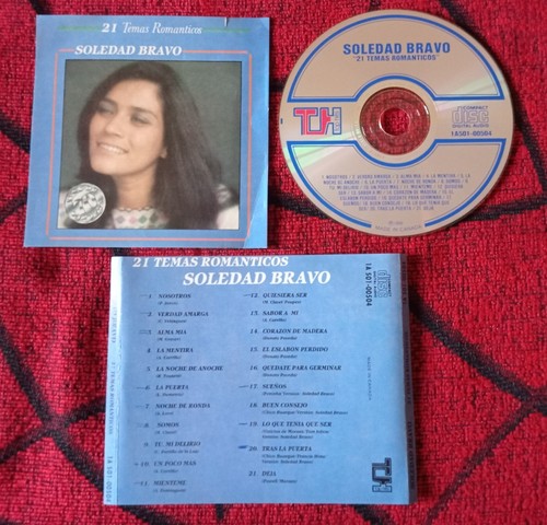 SOLEDAD BRAVO ** 21 Temas Romanticos ** ORIGINAL 1990 CANADA CD | eBay