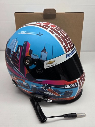 Kyle Larson Replica Full Size Auto Racing Helmet Nascar Indycar Indy ...