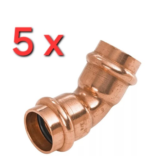 Lot Of 5 ProPress 45 Deg Elbow, Copper, 3/4" x 3/4" | eBay