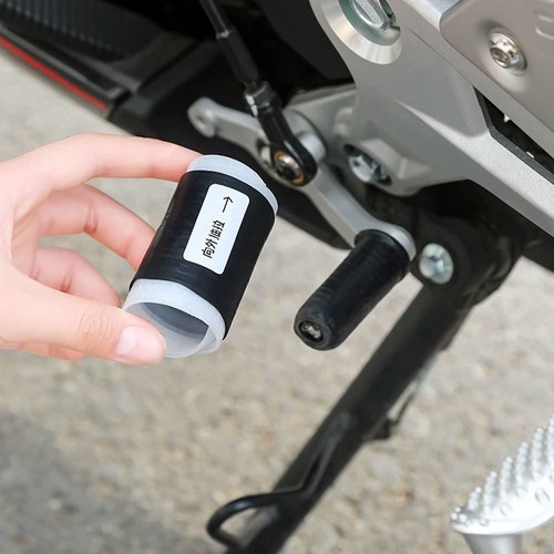 2 Roll Motorcycle Parts Gear Shifter Lever Pedal Kick Foot Pad Rubber ...
