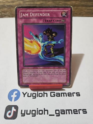 Yu-Gi-Oh Jam Defender LON Common Heavy Played | eBay