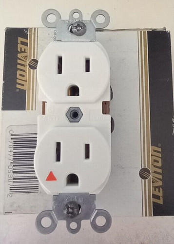 3 LEVITON ISOLATED GROUND DUPLEX RECEPTACLE 5262-IGW | eBay