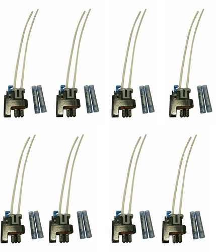 SET of 8-Muzzys PT2135 Fuel Injector Connector Wire Harness Repair Kit ...