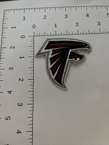 Atlanta Falcons Patch, NFL Logo Embroidered Iron Sew on lot 10 25 50 ...