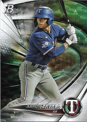 Aaron Zavala - 2022 Bowman Platinum Top Prospects Ice Foil #TOP-38 ...