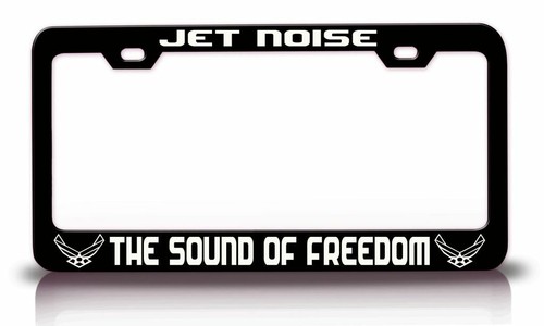 JET NOISE THE SOUND OF FREEDOM License Plate Frame-CAN PERSONALIZE | eBay