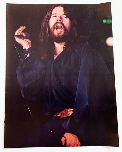 BOB SEGER LIVE~ORIG RETRO 1980 POSTER~VINTAGE FULL PAGE MAGAZINE PINUP ...