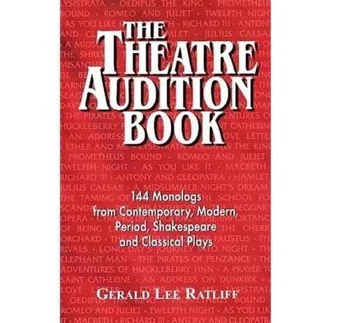 The Theater Audition Book By Gerald Lee Ratliff, PaperBack | eBay