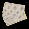 15 Sheets Round Sticky 1-102 Numbers Stickers Small Garment Numbered ...