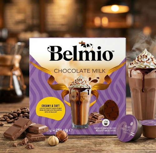 Belmio CHOCOLATE Milk Creamy & Soft pods for Dolce Gusto - pods-SHIPS ...