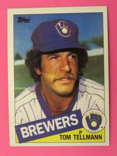 1985 Topps, Milwaukee Brewers - TOM TELLMANN | eBay