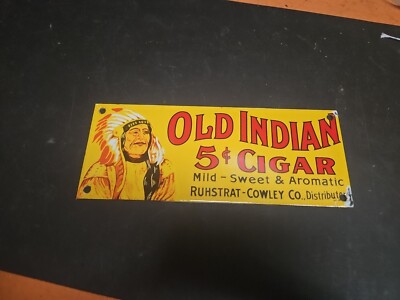 Indian Gas Sign In Collectible Gas & Oil Advertising Signs for sale | eBay