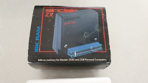 Sinclair 16k Sinclair Ram Pack for ZX Sinclair ZX81 ZX 16K RAM Box Poly ...