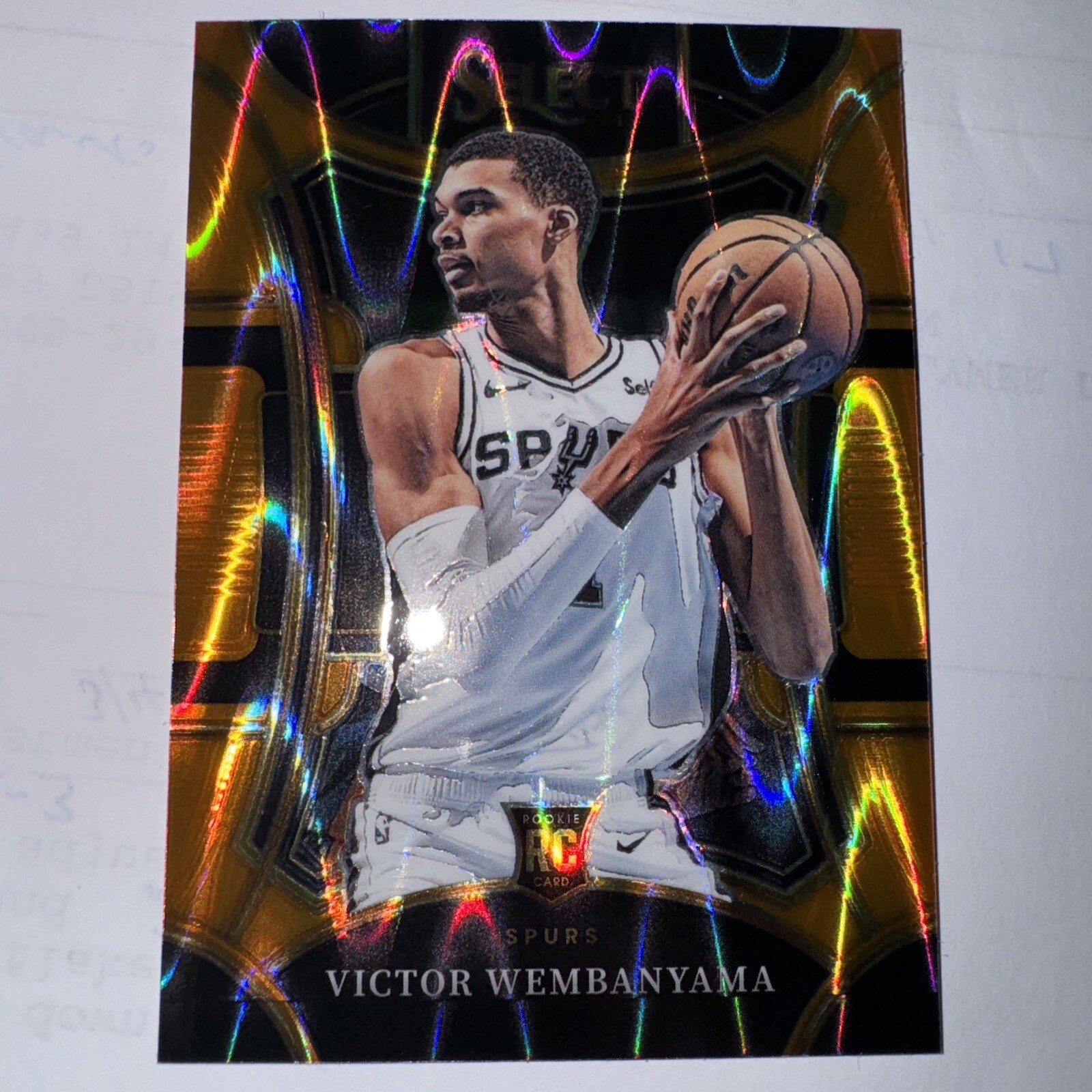 Victor Wembanyama 2023 Select #311 Mezzanine Orange Tectonic Price ...