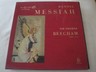 Messiah by George Frederic Handel Record with Illustration Book RCA ...