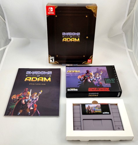 NSW *NO GAME* Shadows of Adam Collector's Edition - Nintendo Switch ...