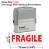 Trodat 4916 Rubber Self Inking Stamp for Signatures and Checks or ...