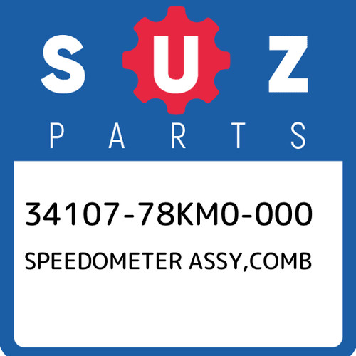 34107-78KM0-000 Suzuki Speedometer assy,comb 3410778KM0000, New Genuine ...