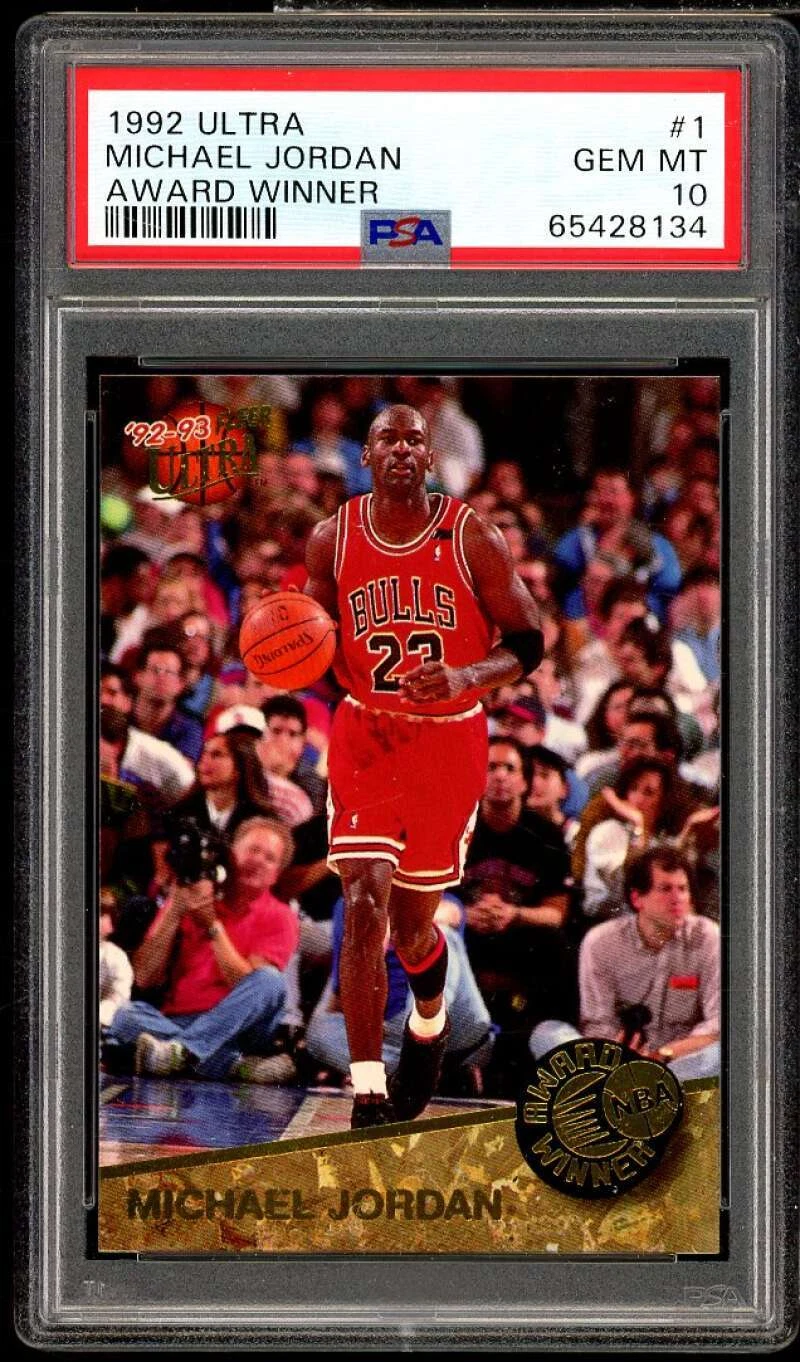 Michael Jordan 1992 Fleer Ultra #1 Award Winners Price Guide - Sports ...