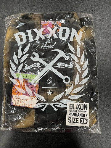 Dixxon Flannel Co The Panhandle Long Sleeve Rare Limited Sold Out 3Xl New Bag | eBay