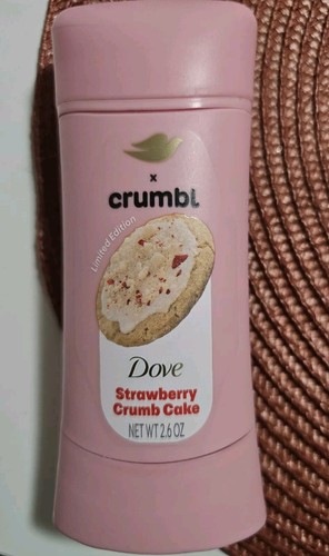 Dove Crumbl Deodorant Stick Crumbl Strawberry Crumb Cake 2.6 oz Factory ...