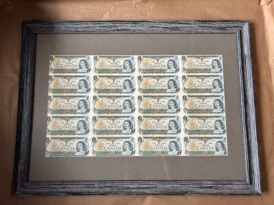 Bank of Canada Paper Money Uncut Sheets for sale | eBay