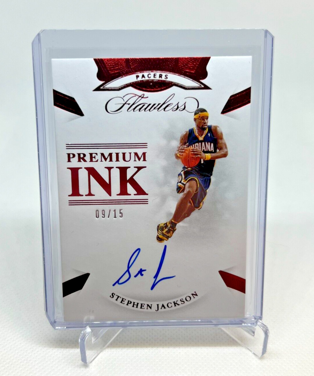 Stephen Jackson 2019 Flawless #PI-SJK Premium Ink - Ruby /15 Price ...