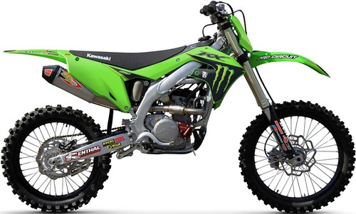 Throttle Syndicate 2021 Pro Circuit Monster Kawasaki Graphic Kit-KX 85/ ...