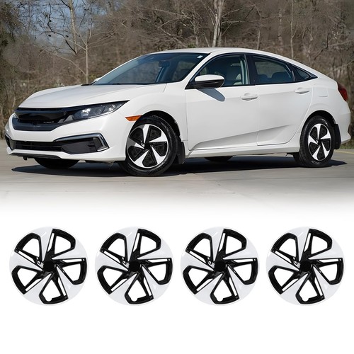Hubcaps for 2016-2021 Honda Civic Sedan Steel Wheels - Set of 4, Bolt ...