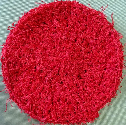 Hand crochet cotton scrubbies - Red - set of 4 | eBay