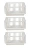 Plastic Stacking Storage Basket Stackers Rack Stand Kitchen Vegetable ...