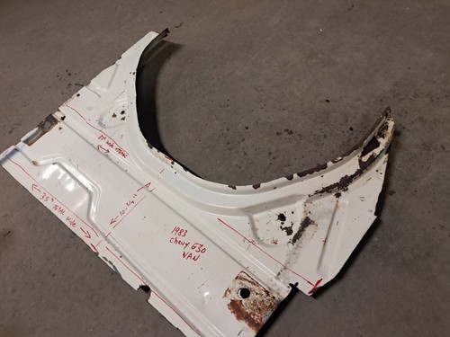 1971-1996 Chevrolet GMC G10 G20 G30 Van Doghouse Engine Bay Floor Pan ...