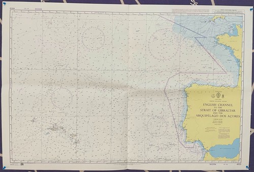 Admiralty 4103 ENGLISH CHANNEL TO THE STRAIT OF GIBRALTAR ARQUIPELAGO ...