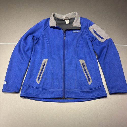 Avalanche Women's Large MidWeight Soft Shell Fleece Lined Jacket Royal ...