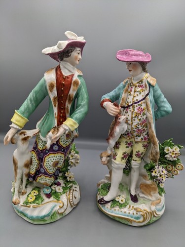 1760s England Chelsea J Willems Porcelain Figurines Shepherd ...