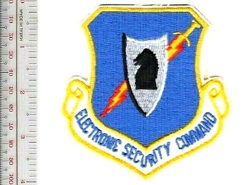 US Air Force USAF Electronic Security Command Special Operations Patch ...
