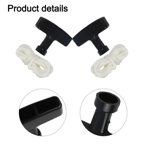 For Lawn Mowers Rope Pull Cord Rope Pull Cord Handle Plastic Pull Cord ...