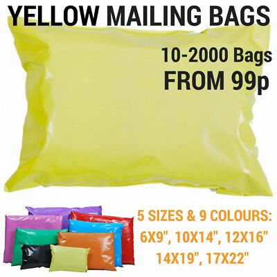 Yellow Mailing Bags for sale | eBay UK