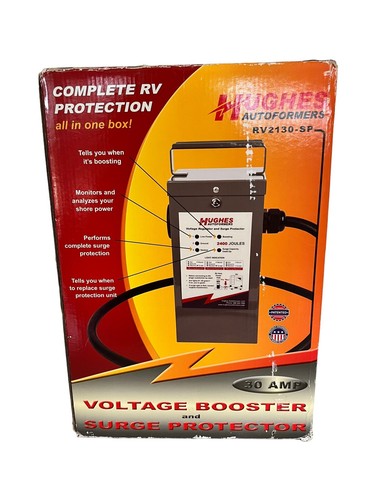 Hughes Autoformers 30a Surge Protected Voltage Regulator Model Rv2130 ...
