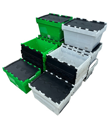 Plastic Tote Storage Boxes for sale | eBay