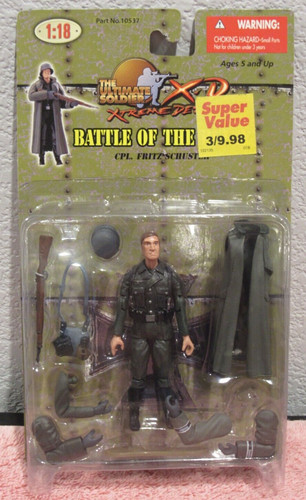 Battle of the Bulge Cpl. Fritz Schuster 1:18 Ultimate Soldier XD - 21st ...