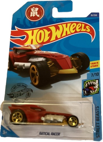 Hot Wheels Street Beasts Radical Racer 91/250 Red | eBay