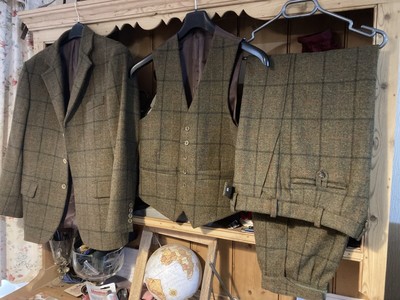 Tweed Shooting Suit in Men's Suits & Tailoring for sale | eBay