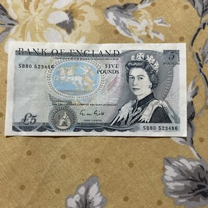 Bank Of England 5 Note for sale | eBay