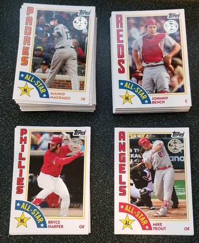2019 TOPPS SERIES 2 1984 TOPPS ALL-STAR - SINGLES U PICK - BUY1GET1FREE ...