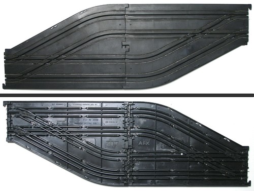 2pc 1981 Aurora AFX Slot Car DOUBLE LANE TRUCK TERMINAL TRACK 8116 ...