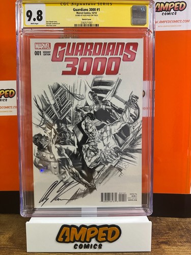 Guardians 3000 #1 (Ross Sketch Variant) SIGNED BY ALEX ROSS! CGC 9.8 | eBay