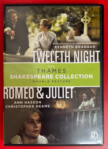 Thames SHAKESPEARE Collection 2 DVD Twelfth Night Romeo & Juliet ...